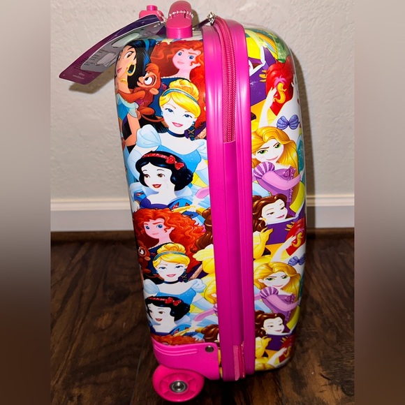 Disney | Other | Bioworld 65 Disney Princess Carryon Luggage Hard Shell ...